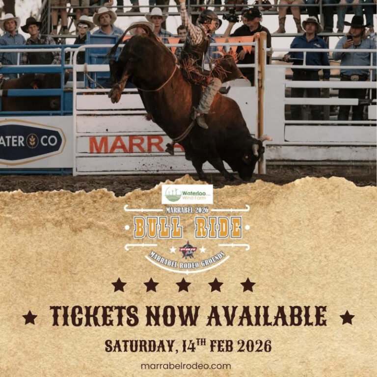 Waterloo Wind Farm Marrabel Bullride – 14th Feb 2026 - Visit Eudunda